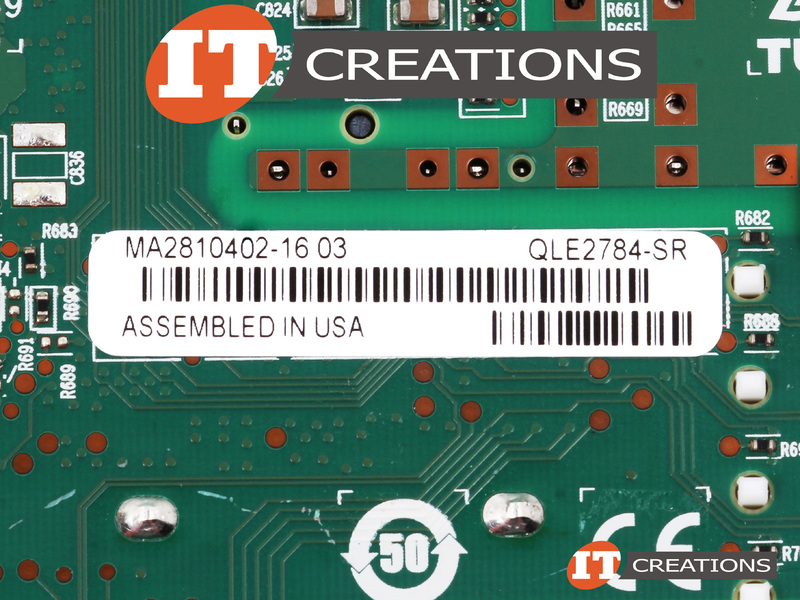 QLE2784-SR-HIGH P Marvell Qlogic Qle2784 HBA 32gfc Quad Port SFP FC PCI ...