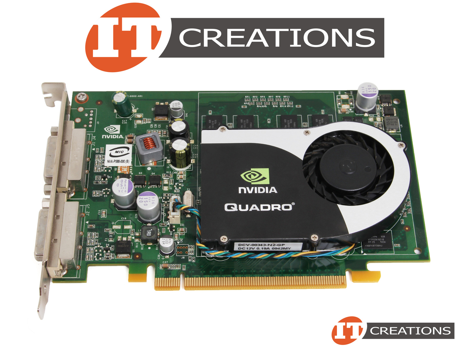 QUADRO FX 570-DELL - Used - DELL Nvidia Quadro FX 570 GPU 256MB PCI-E ...