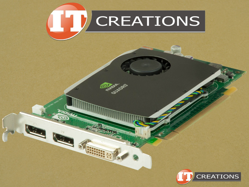 QUADRO FX 580-HP - Refurbished - HP Nvidia Quadro FX 580 Graphics Card ...