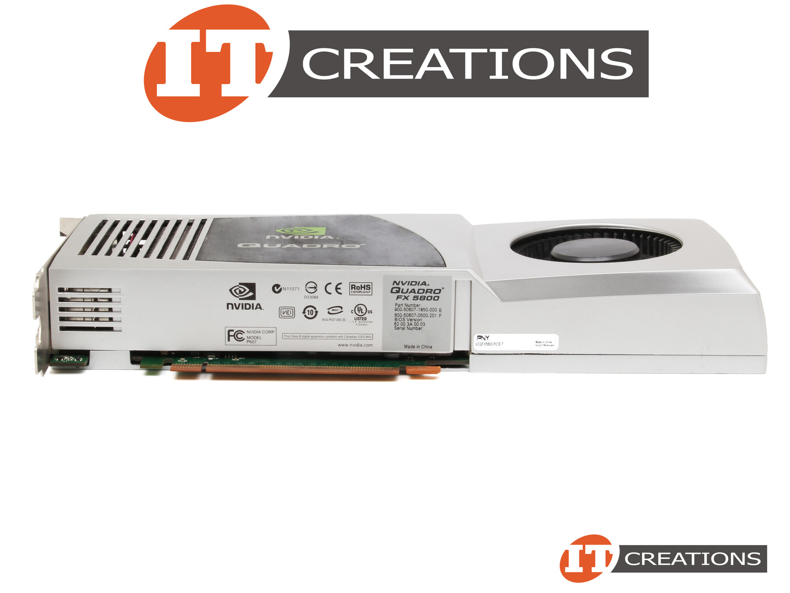 QUADRO FX 5800-PNY - Used - PNY NVIDIA QUADRO FX 5800 GPU 4GB 240 CUDA ...