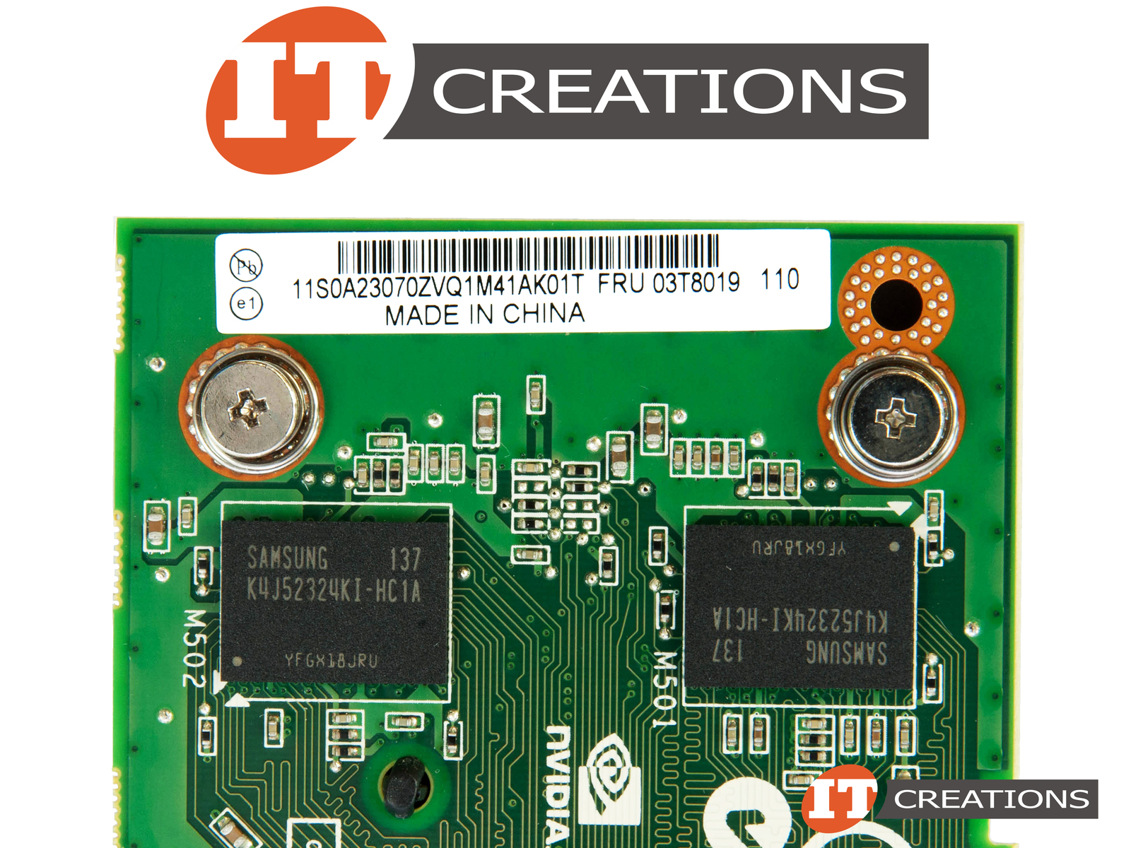 QUADRO NVS 295 X1-IBM-NO BRACKE - Refurbished - IBM NVIDIA QUADRO NVS ...