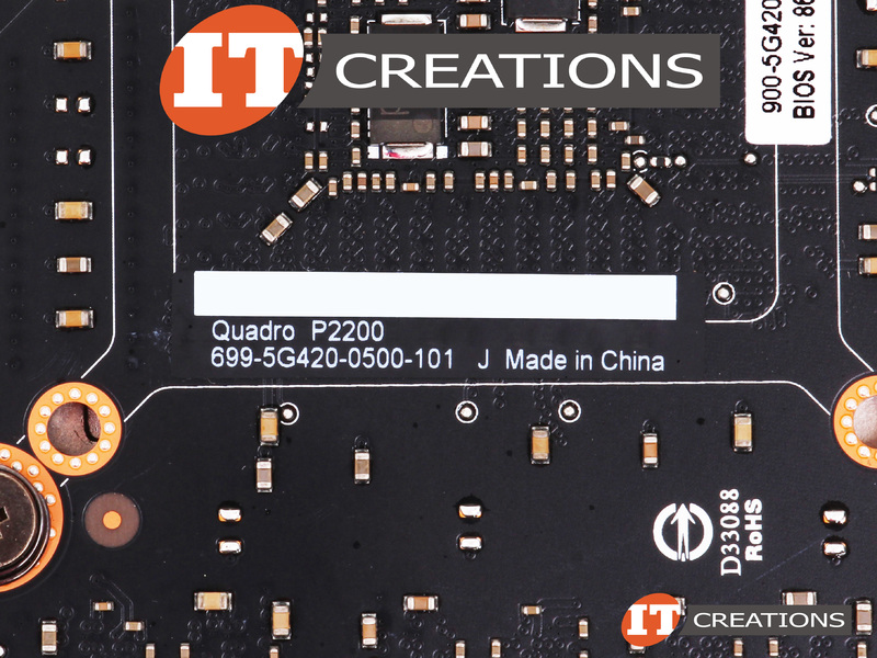 QUADRO P2200 - Refurbished - NVIDIA QUADRO P2200 PASCAL GPU 5GB 1280 ...
