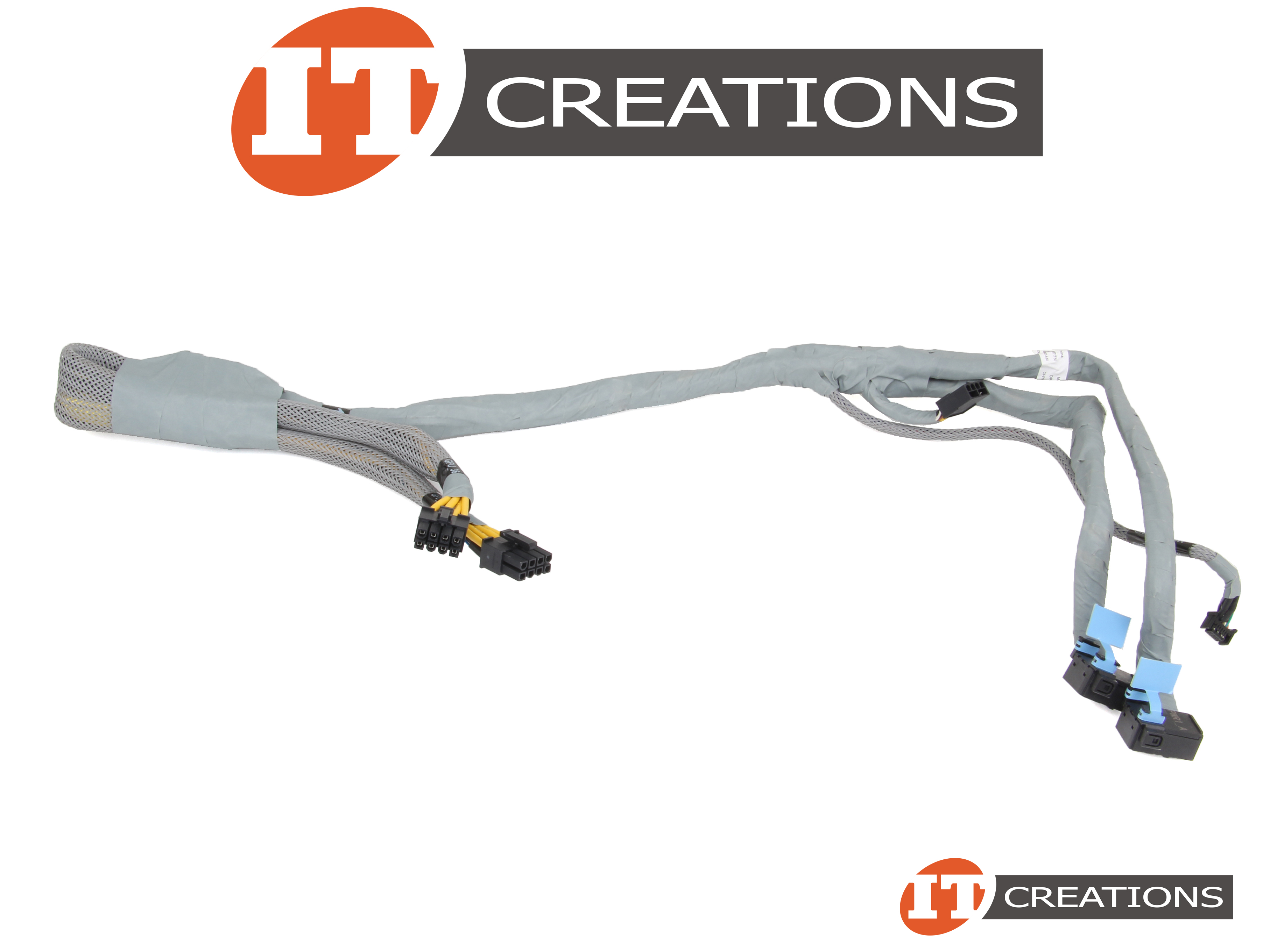 R0NHX DELL Gray GPU / CPU Power Cable For DELL Poweredge R760xa Grey