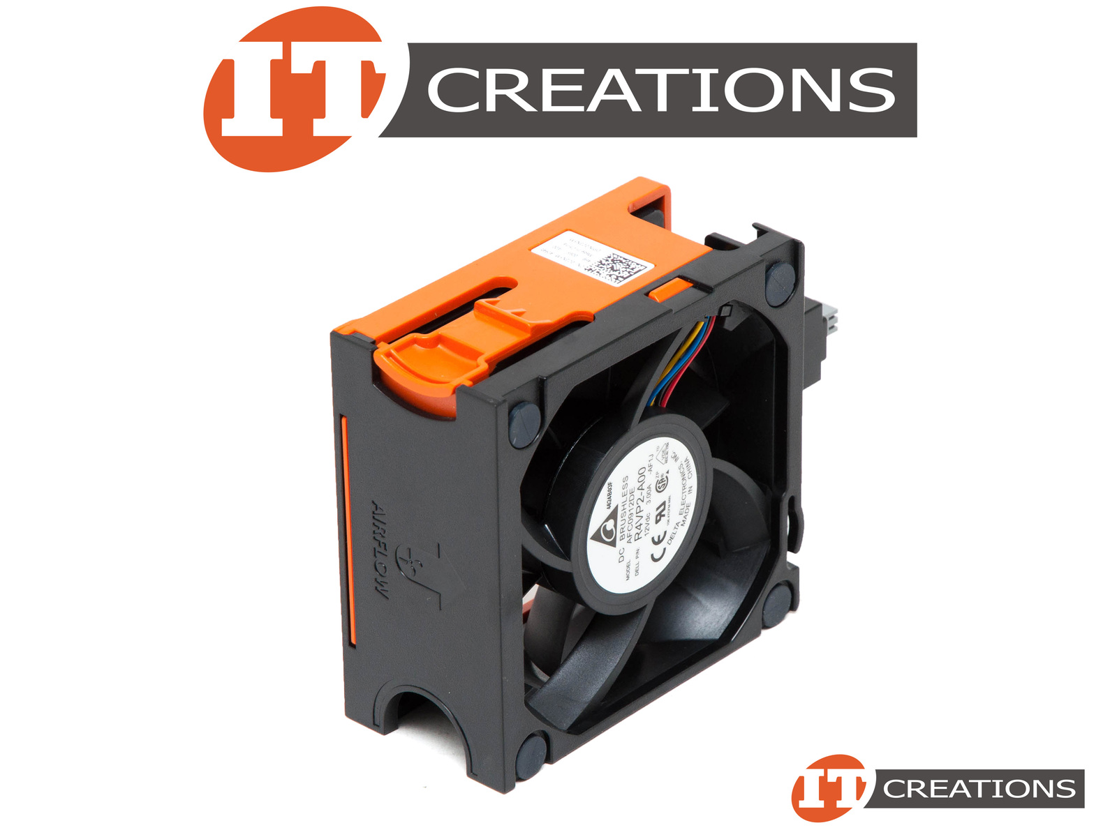 R4VP2-A00-T630 DELL Rear AIR Shroud FAN For DELL Poweredge T630 / T640 ...