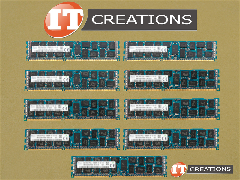 R710 36GB (9 X 4GB) 10600R DELL 36GB RAM (9 X 4GB) PC3-10600r ...