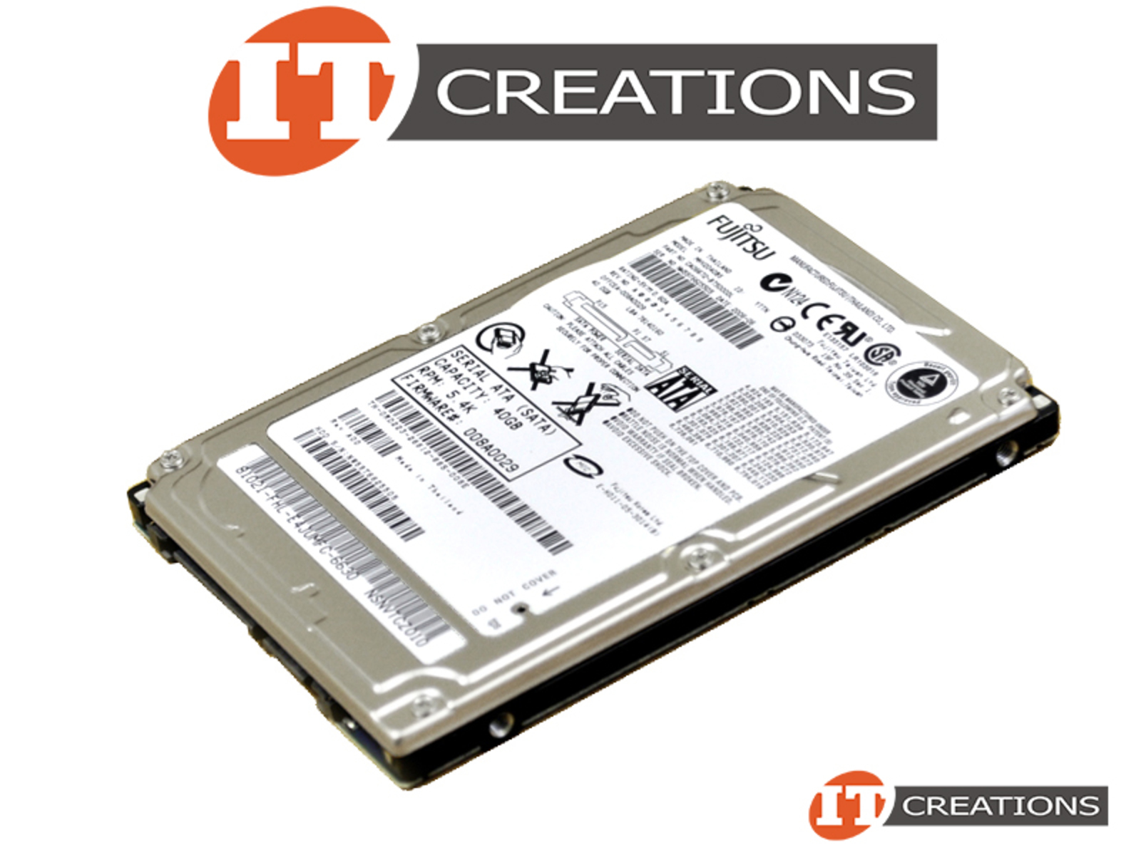 RD223 DELL 40GB 5.4K RPM SATA 2.5 INCH HARD DRIVE