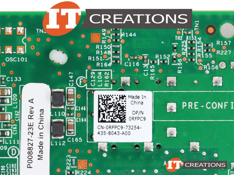 RFPC9-HIGH P DELL / Emulex Oneconnect Oce14102-UX-D CNA 10gbe Dual Port ...