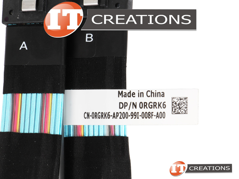 RGRK6 DELL Dual PCIE NVME Ribbon Cable Assembly For DELL EMC Poweredge ...