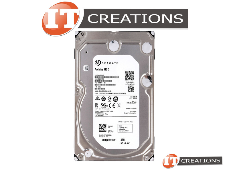 RHPR0-SEAGATE - New - Seagate 8TB 5.9k RPM SATA III 3.5 Inch Large Form ...