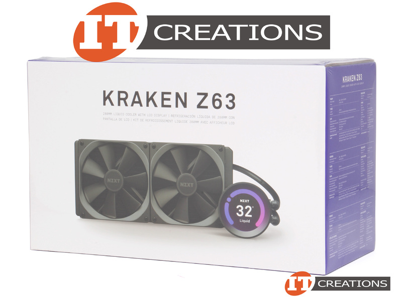 RL-KRZ63-01-NEW - New - Nzxt Liquid Cooling Heatsink Kraken Z63 280mm ...
