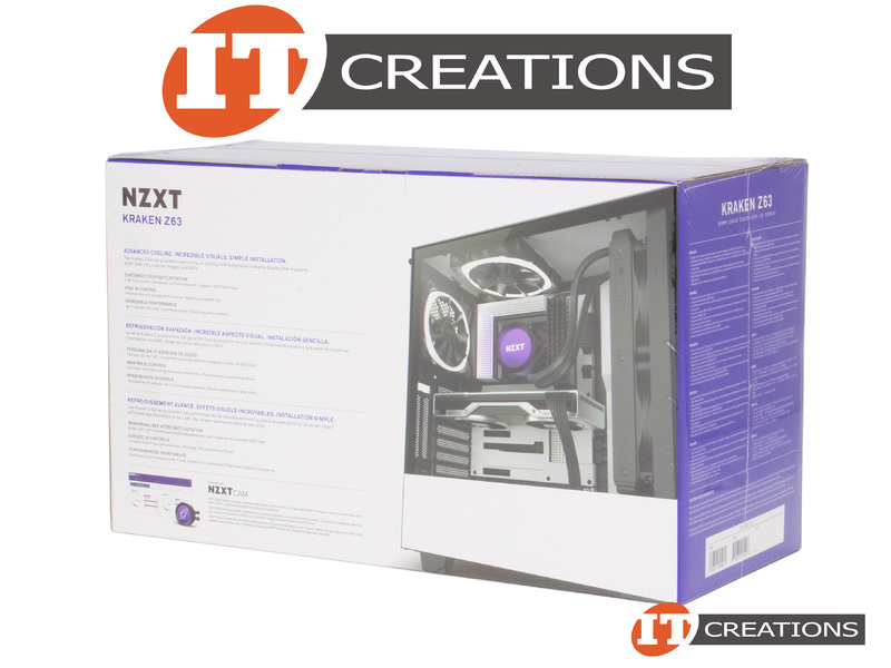 RL-KRZ63-01-NEW - New - Nzxt Liquid Cooling Heatsink Kraken Z63 280mm ...