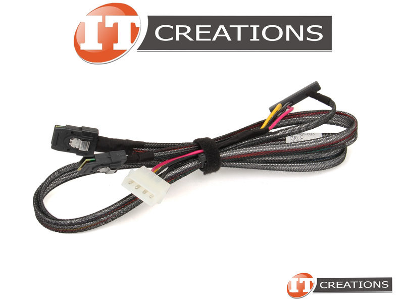 RMS36-2210 HP Mini SAS TO X1 Mini SAS X1 SAS / SATA Cable 28.5 Inch ...