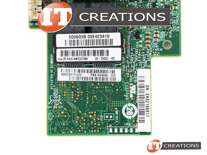 RMS3CC080 INTEL RMS3CC080 12GB/S SAS / SATA 8 PORT INTEGRATED RAID ...
