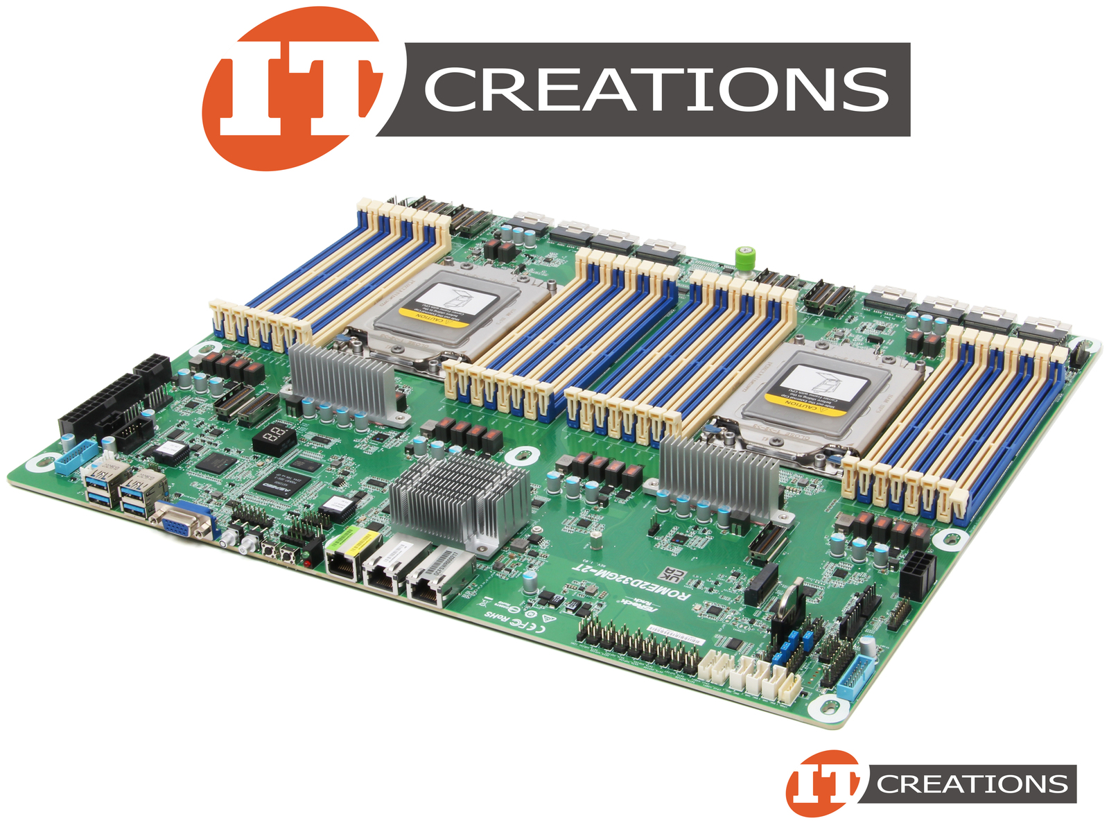 ROME2D32GM-2T - New - Asrock Motherboard System Board Proprietary ( 2 ...