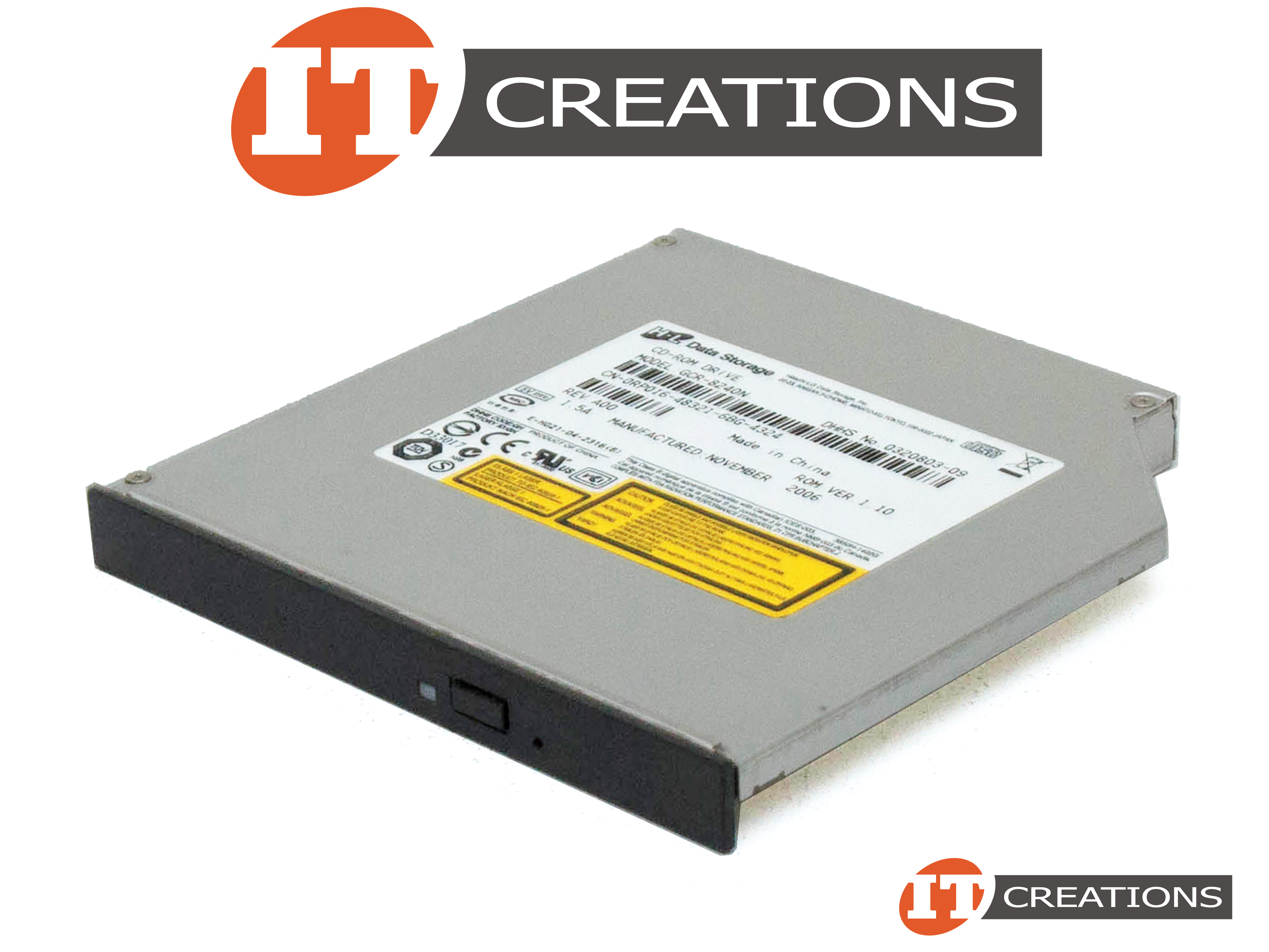 RP016 DELL OPTICAL DRIVE CD ROM SLIMLINE - SLIM LINE COMPACT DISC CD ...