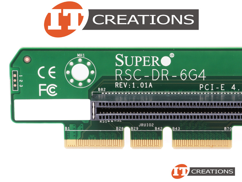 RSC-DR-6G4-NEW - New - Supermicro 1U RHS 1x16 Riser Board ( 1 ) ONE PCI ...