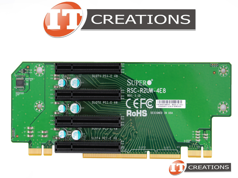 RSC-R2UW-4E8 Supermicro 4X8 Riser Card For Superchassis CSE-213 ...