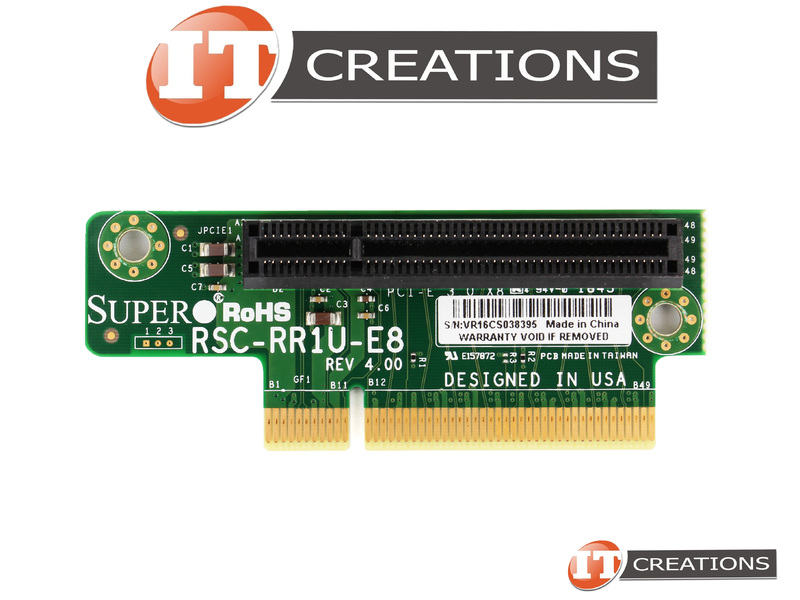 RSC-RR1U-E8 Supermicro PCI-E X8 Riser Board For Supermicro Superchassis ...