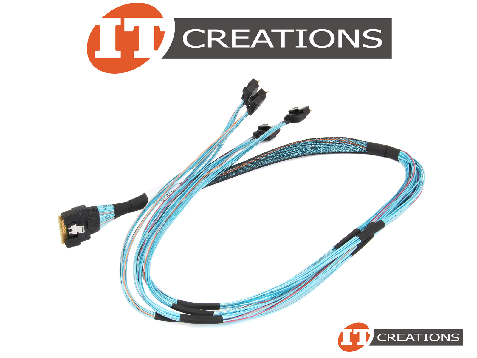 RSL74-B304 Amphenol Slimline SAS 8I TO X4 Slim Line SAS 4I Cable SFF ...