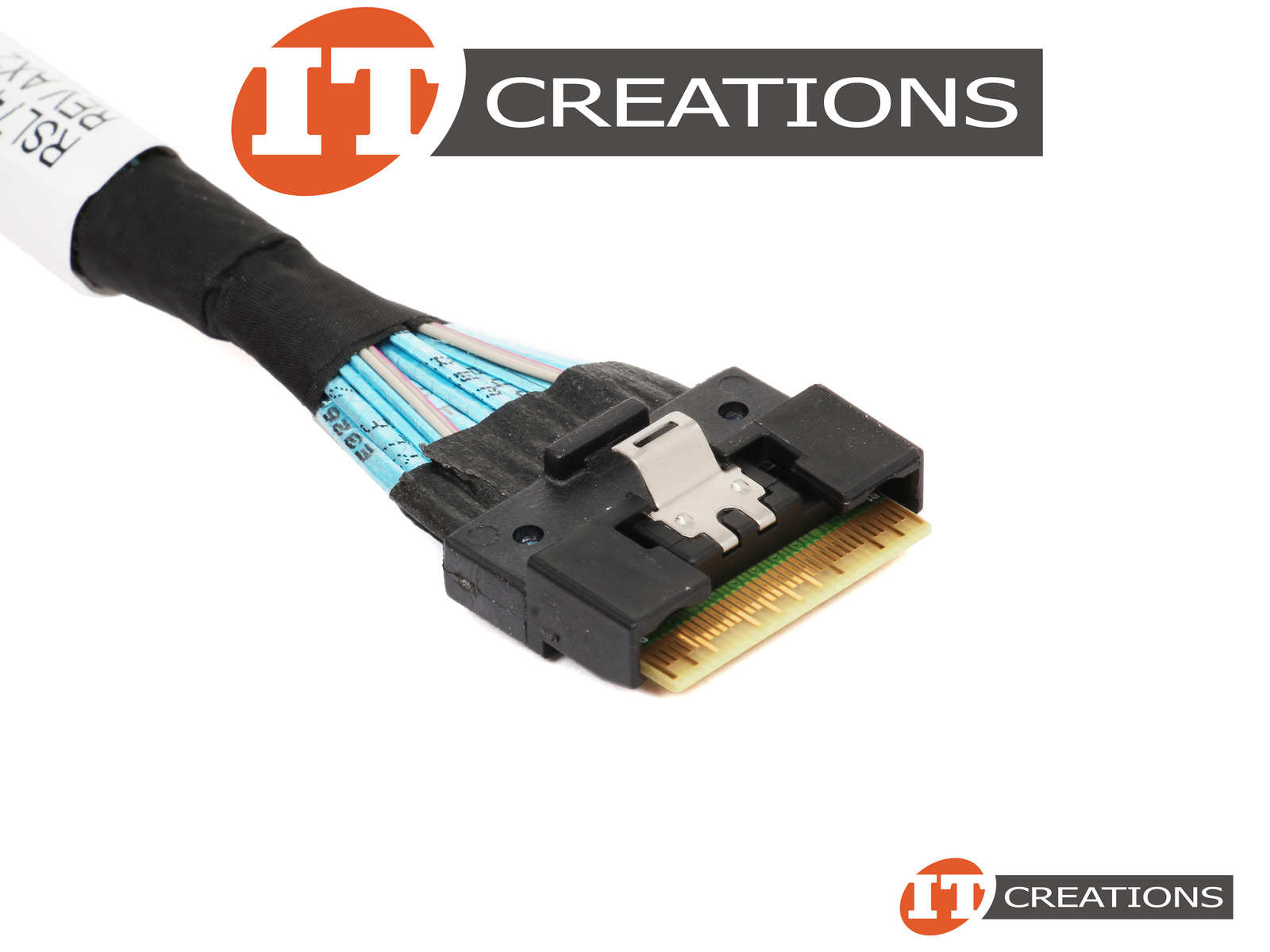 RSL74-B304 Amphenol Slimline SAS 8I TO X4 Slim Line SAS 4I Cable SFF ...