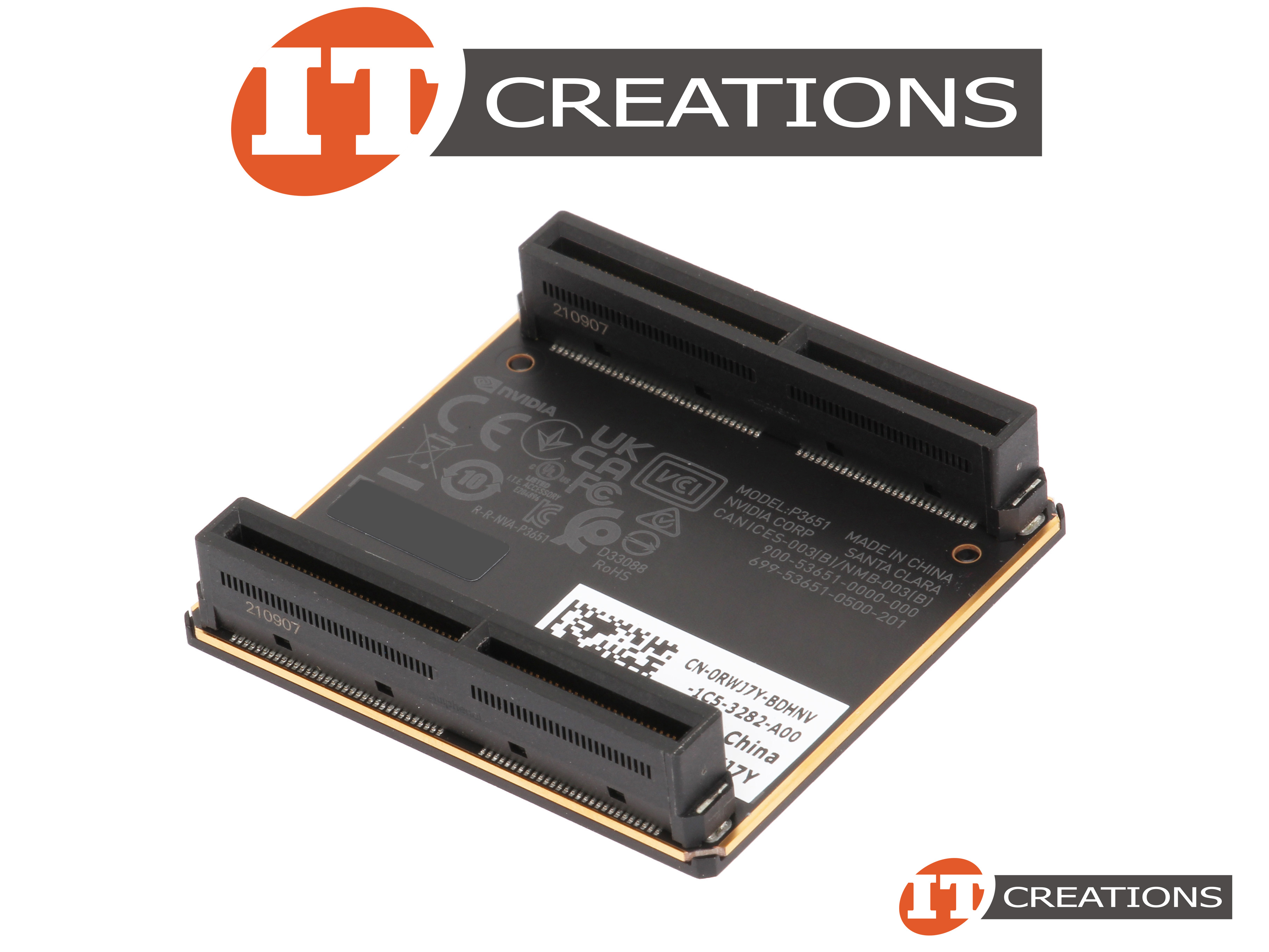 RWJ7Y DELL Nvidia A100 / H100 2 Slot X16 Nvlink Bridge Adapter 2 WAY ...