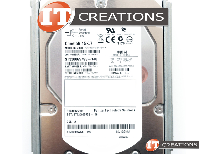 S26361-F3291-L514 - Refurbished - FUJITSU / SEAGATE 146GB 15K RPM SAS 3.5 INCH LARGE FORM FACTOR ...