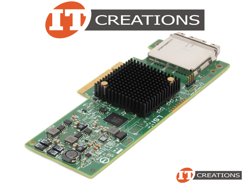 SAS9207-8E-NO BRACKET LSI SAS 9207-8E HBA 6GB/S PCI-E 3.0 X8 ( 2 ) TWO ...