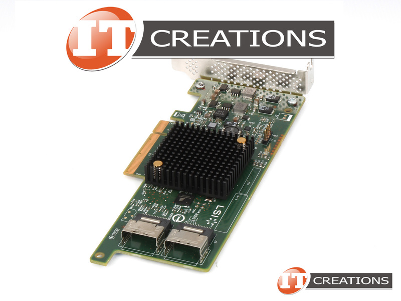 SAS9207-8I-DELL-LOW P DELL / LSI SAS 9207-8I HBA 6gb/s Sas+sata Eight ...