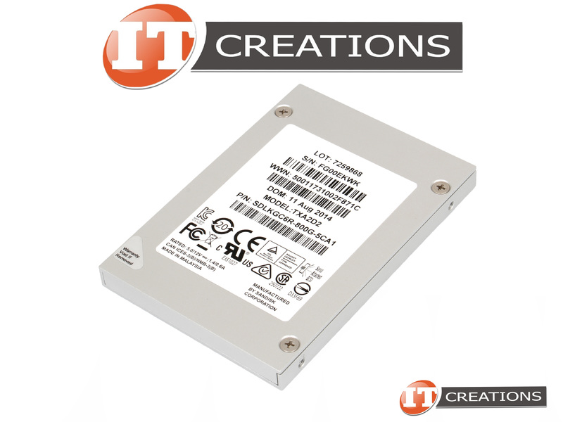 SDLKGC6R-800G-5CA1 - Used - Sandisk 800GB MLC SAS 2.5 Inch Small Form ...