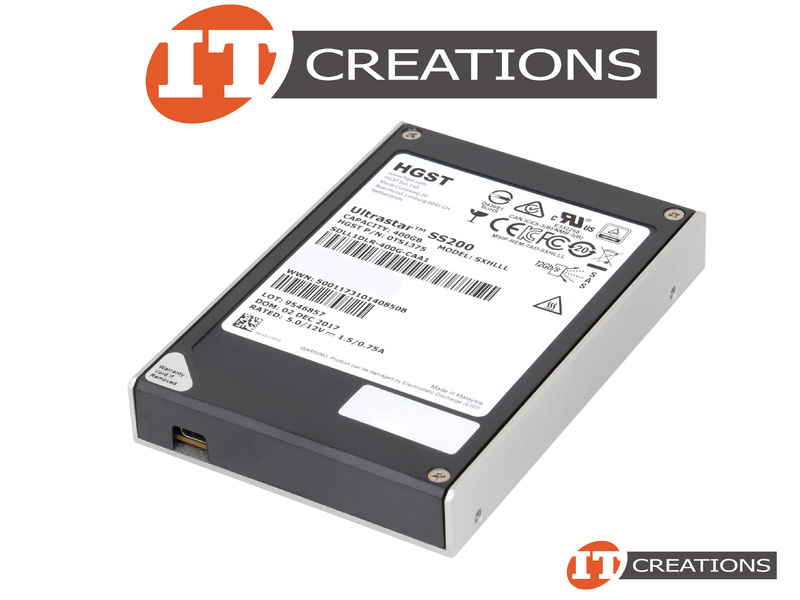 SDLL1DLR-400G-CCA1 - Refurbished - Hitachi Global 400GB MLC SAS III 2.5 ...
