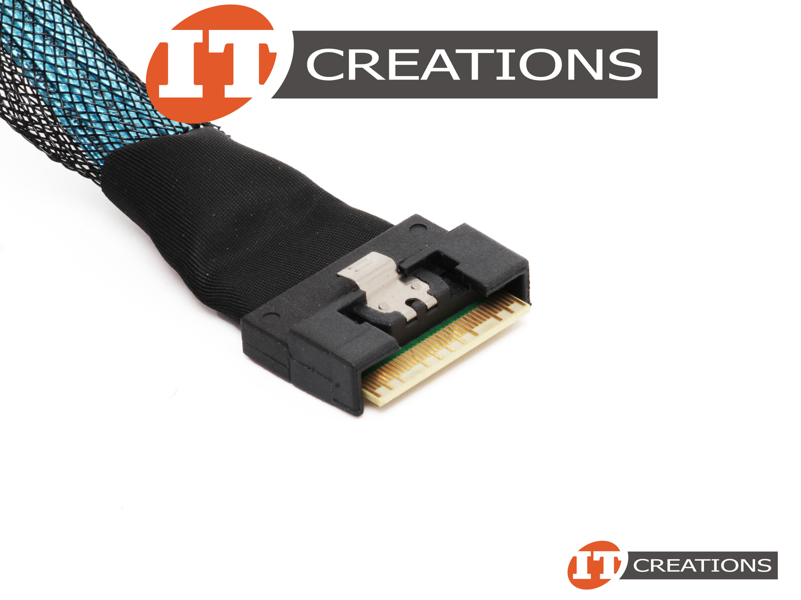 SFF-8654-74P-X8SATA-0.5M SLIMSAS 8I TO X8 SATA 0.5m Cable ( 1 ) ONE SFF ...