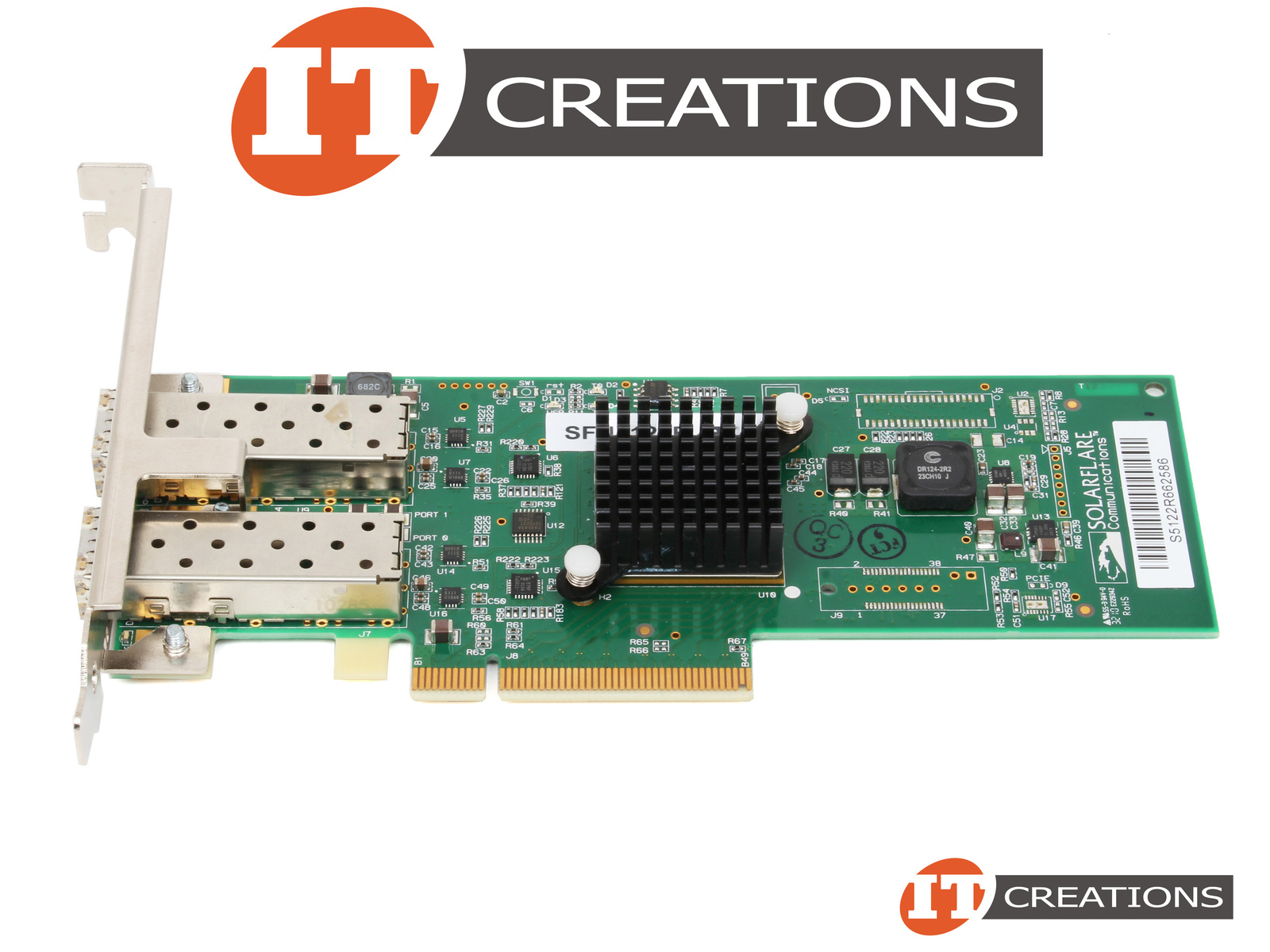 SFN5122F-R6-HIGH P Solarflare Sfn5122f-R6 10gbe Dual Port Sfp+ PCI-E 2. ...