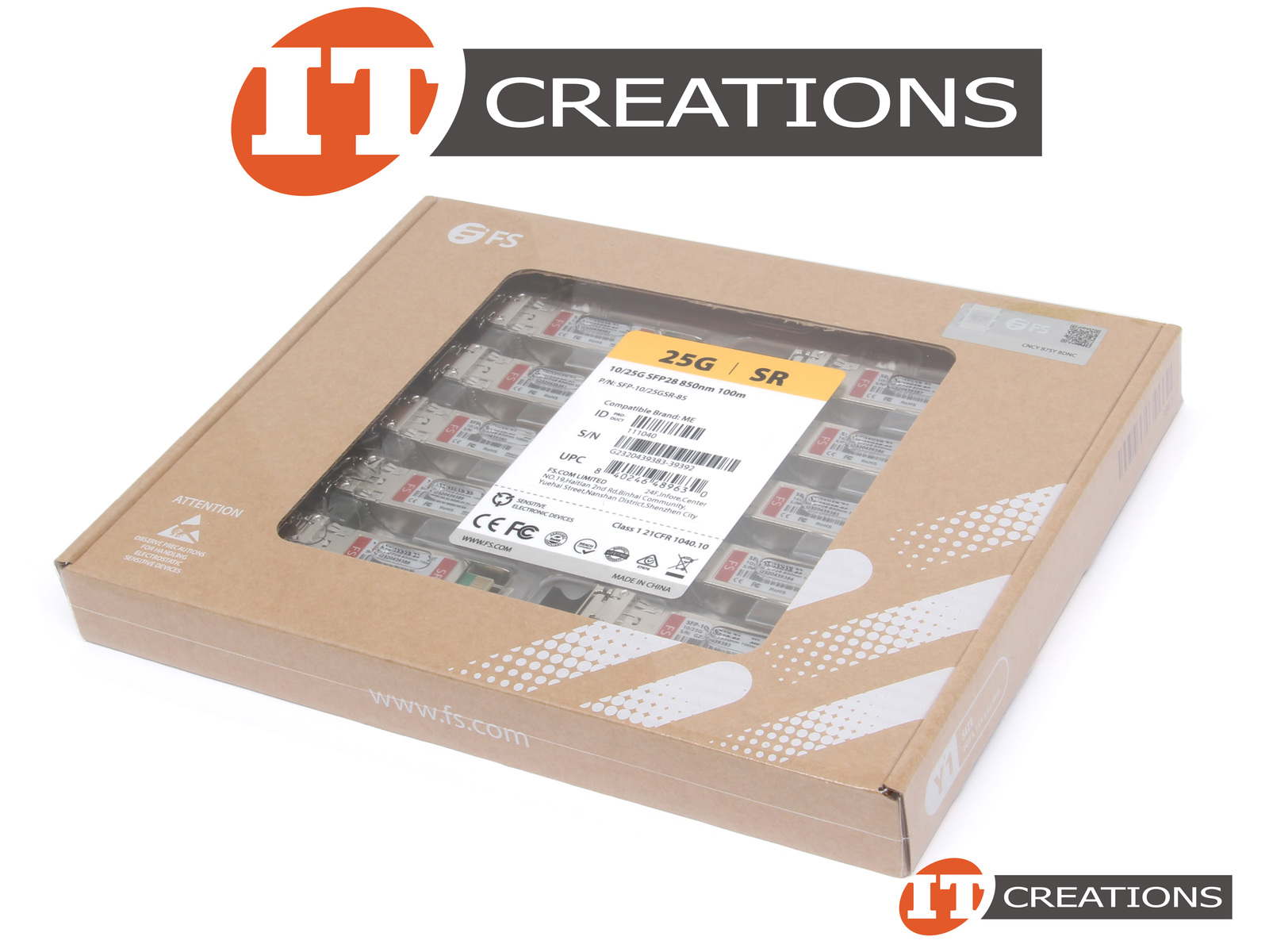 SFP-10-25GSR-85-RETAIL - Retail - Fiberstore 10gb/s / 25gb/s Base-SR ...