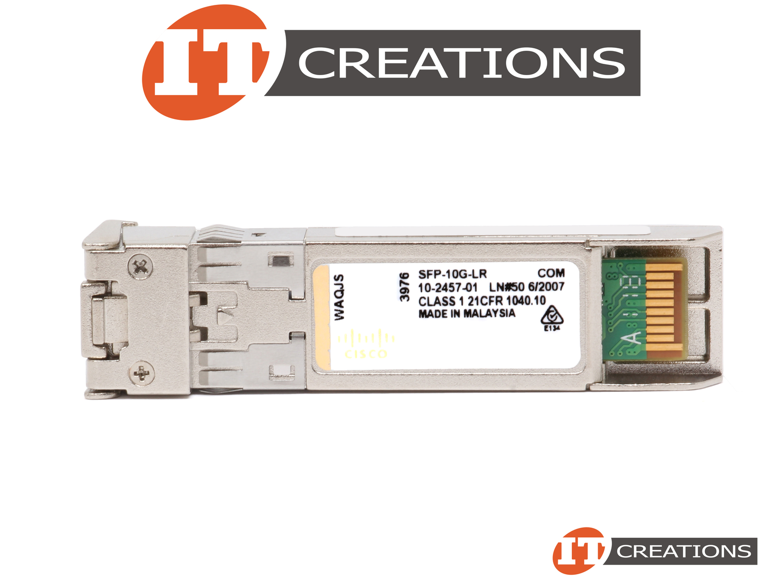 SFP-10G-LR= - New - Cisco 10gbe LR 1310nm SMF LC Sfp+ Transceiver ...