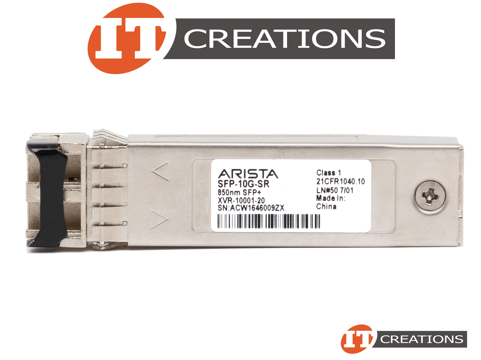 SFP-10G-SR-ARISTA ARISTA 10GB SR 850NM LC SFP+ TRANSCEIVER - LUCENT ...