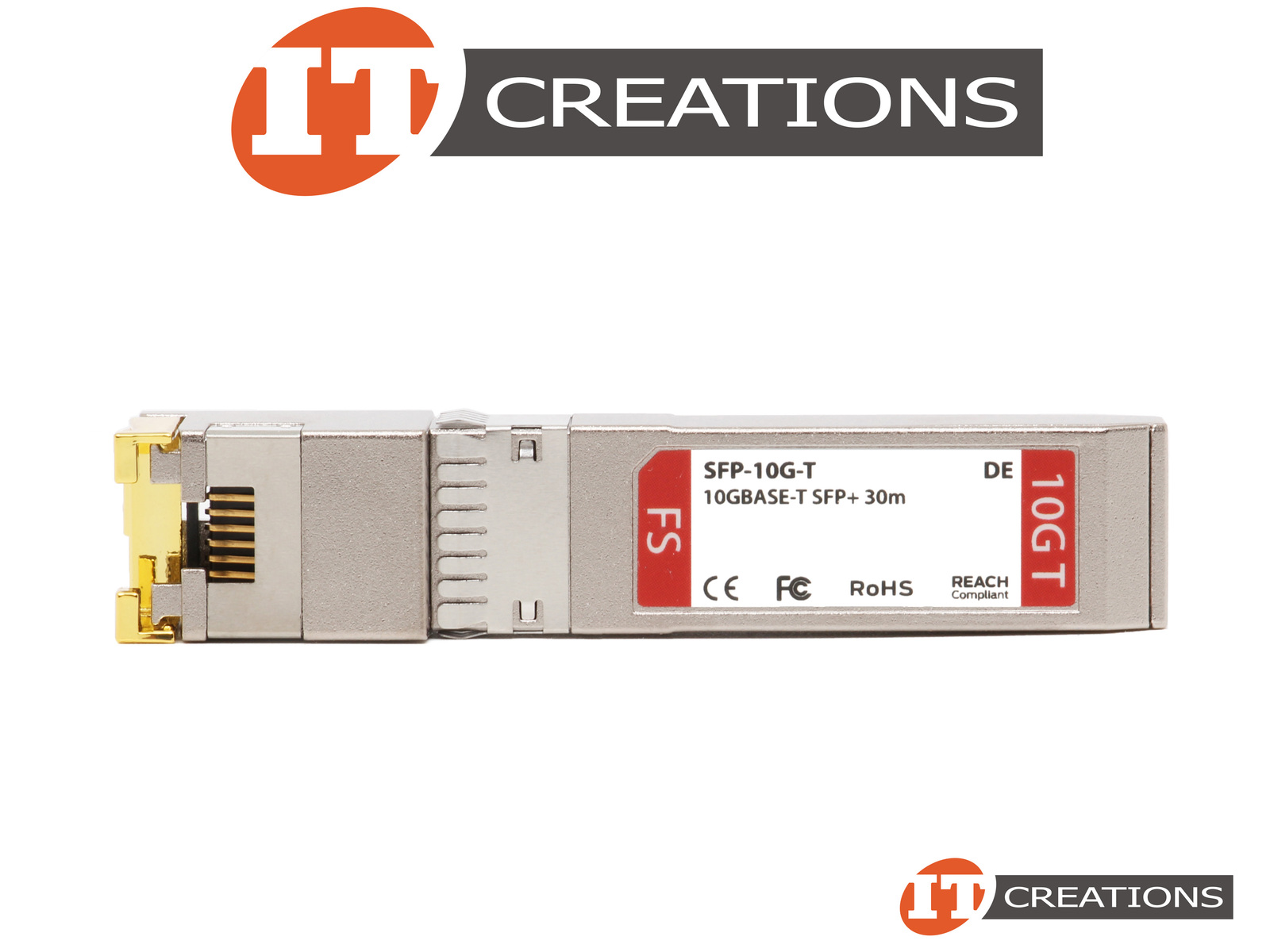 SFP-10G-T-RETAIL - Retail - FIBERSTORE / DELL 10GB/S COPPER RJ45 SFP+ ...