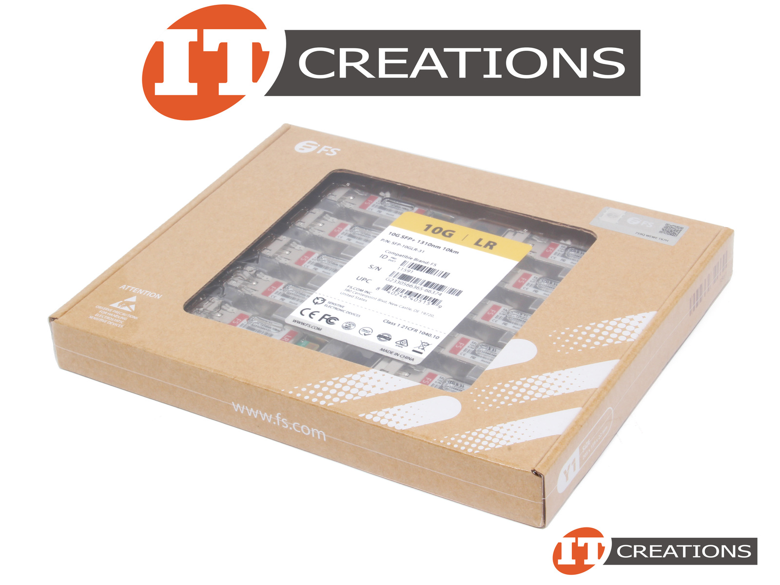 SFP-10GLR-31-RETAIL - Retail - Fiberstore 10gb/s 1310nm 10km LC SMF DOM ...