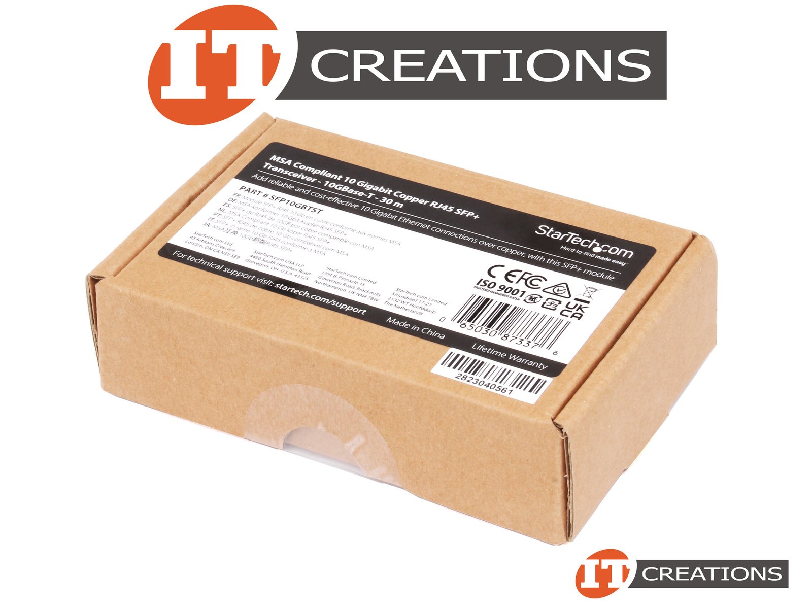 SFP10GBTST-NEW - New - Startech 10gbe Base-T- Copper Sfp+ Transceiver ...