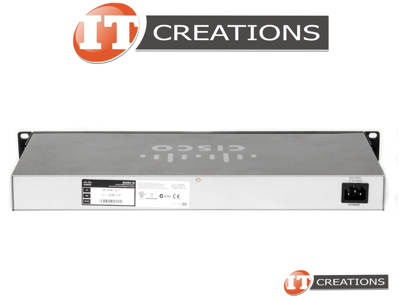 SG200-18 - Used - Cisco Sg200 18 Port Gigabit Smart Switch ( 16 ...