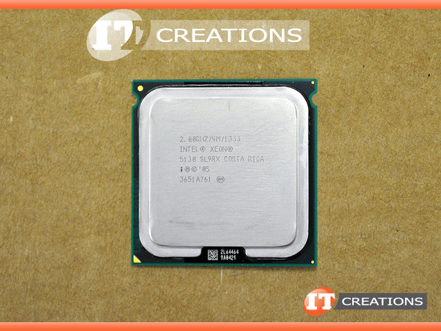 SL9RX - New - INTEL XEON DUAL CORE PROCESSOR 5130 2.0GHZ 4MB L2 CACHE ...