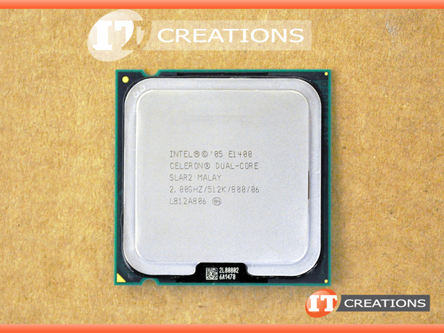 SLAR2 - Retail - INTEL CELERON DUAL CORE PROCESSOR E1400 2.0GHZ 512KB L2 CACHE 800MHZ FSB TDP 65W