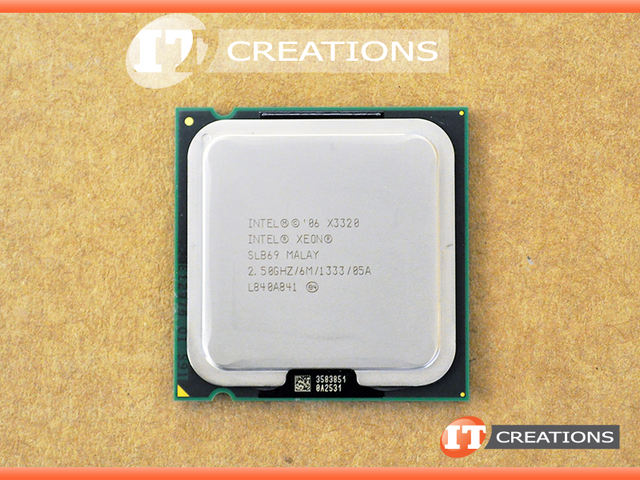 SLB69 - New - INTEL XEON QUAD CORE PROCESSOR X3320 2.50GHZ 6MB L2 CACHE ...