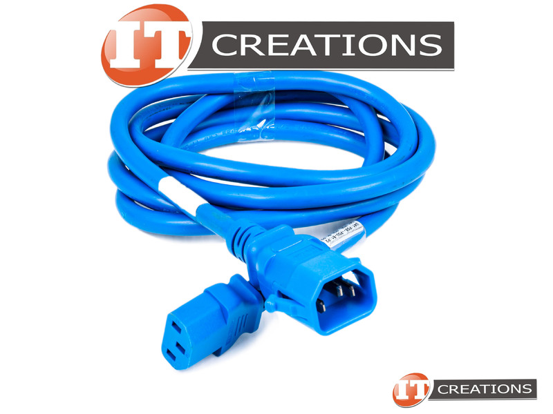 SLCC14C13-6FTK2 Raritan Blue Securelock Power Cord C13 C14 6FT 73 Inch ...