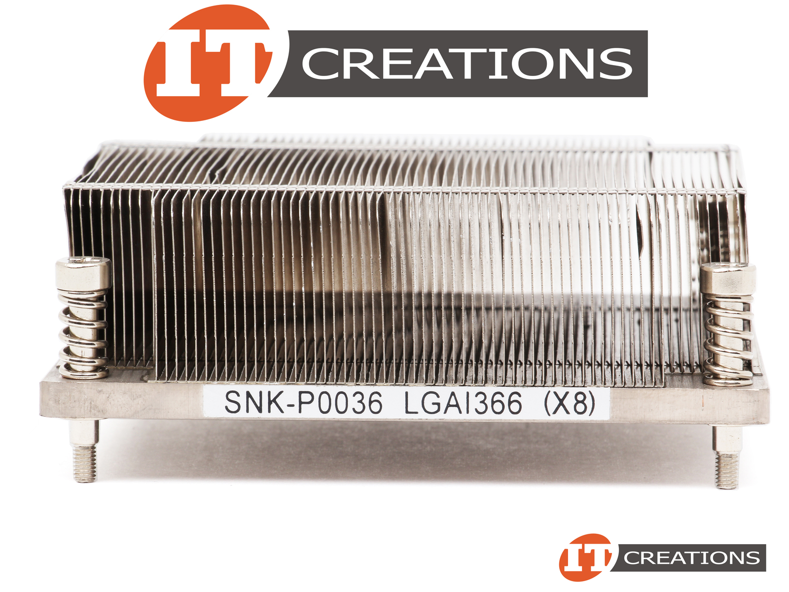 SNK-P0036 SUPERMICRO 1U HEATSINK FOR MOBO X8DTL-IF - SCREW DOWN TYPE ...