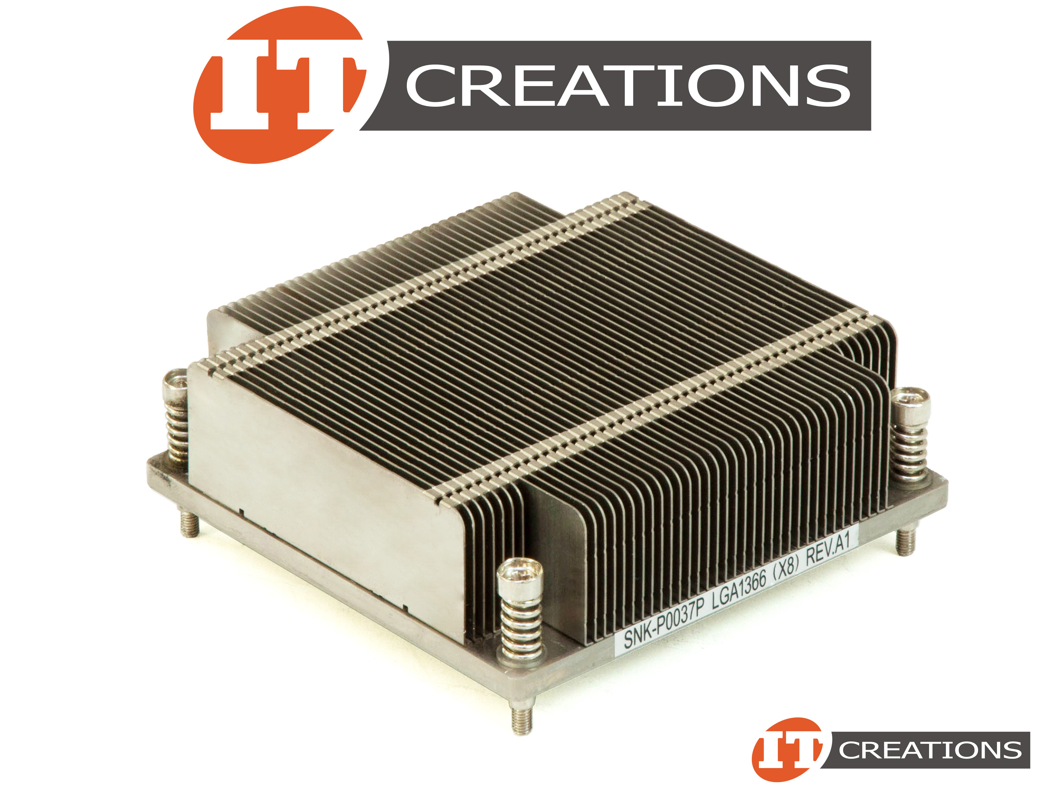 SNK-P0037P Supermicro 1U Heatsink For Supermicro Superserver SYS-1026gt ...