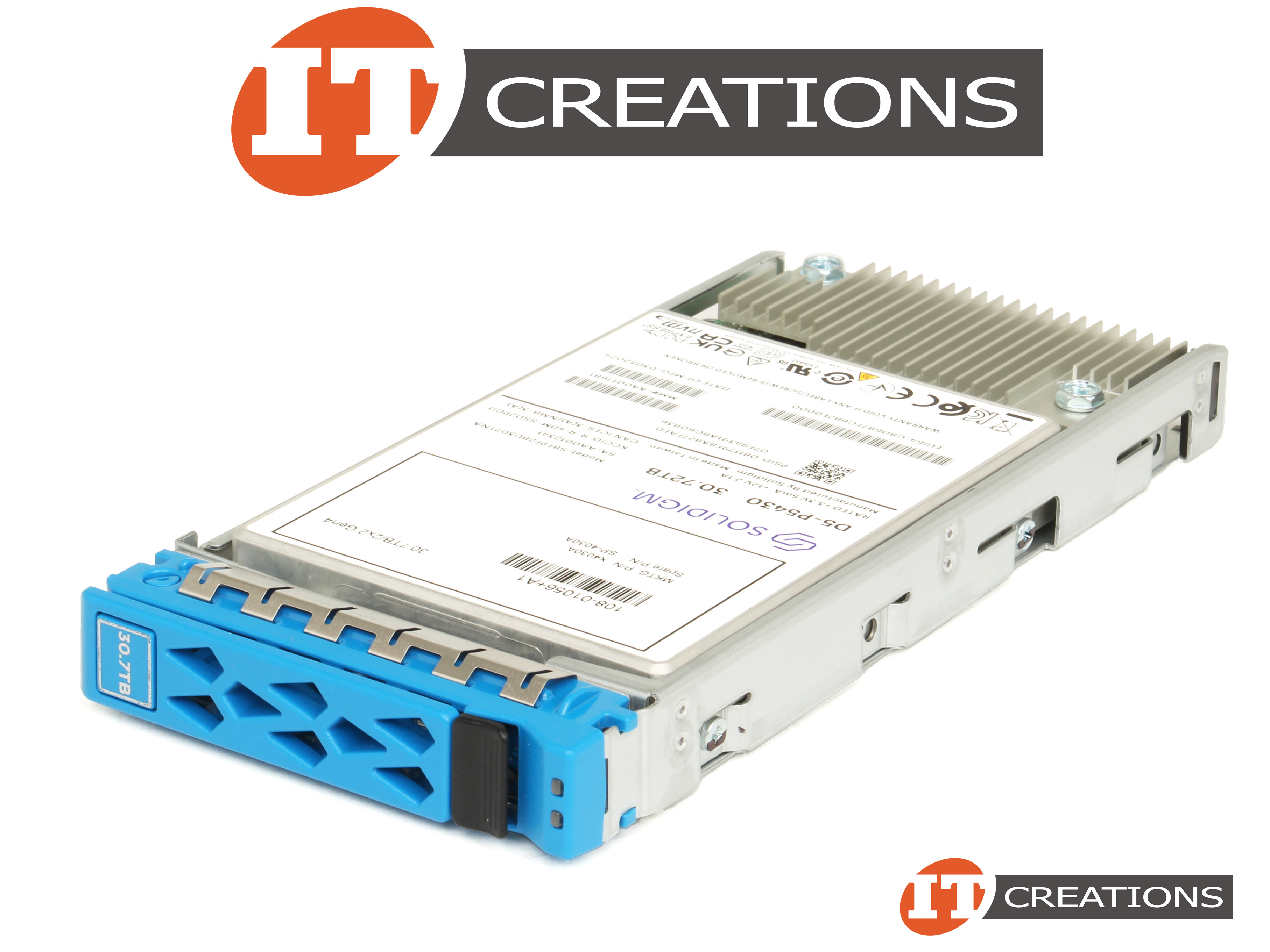 SP-4030A - Used - Netapp 30.72TB 192l QLC PCIE Gen4 X4 NVME U.2 SFF ...