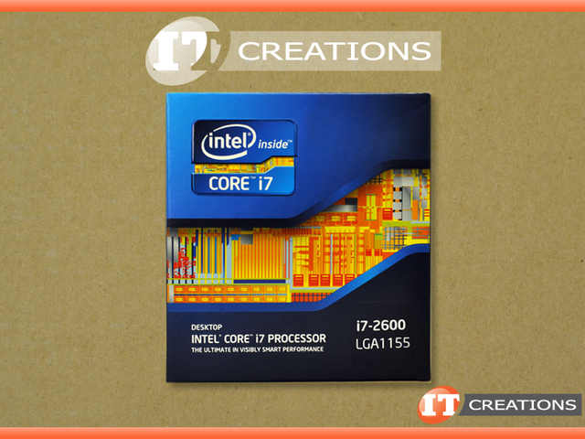 SR00B-RETAIL - Retail - Intel Core I7 Quad Core Processor I7-2600 3.4GHZ 8MB L3 Cache 5 Gt/s FSB 95W