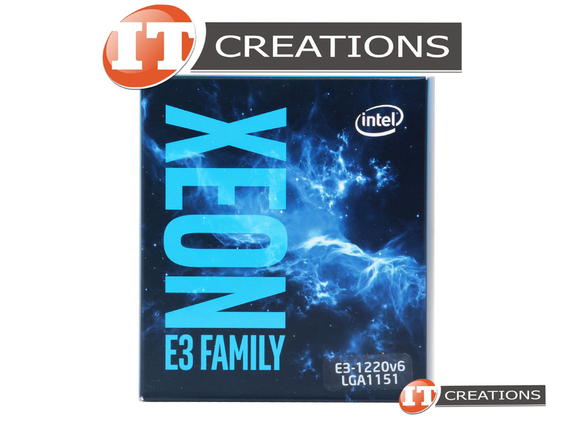 SR329-RETAIL - Retail - INTEL XEON QUAD CORE PROCESSOR E3-1220V6 3.00GHZ 8MB SMART CACHE 8 GT/S ...