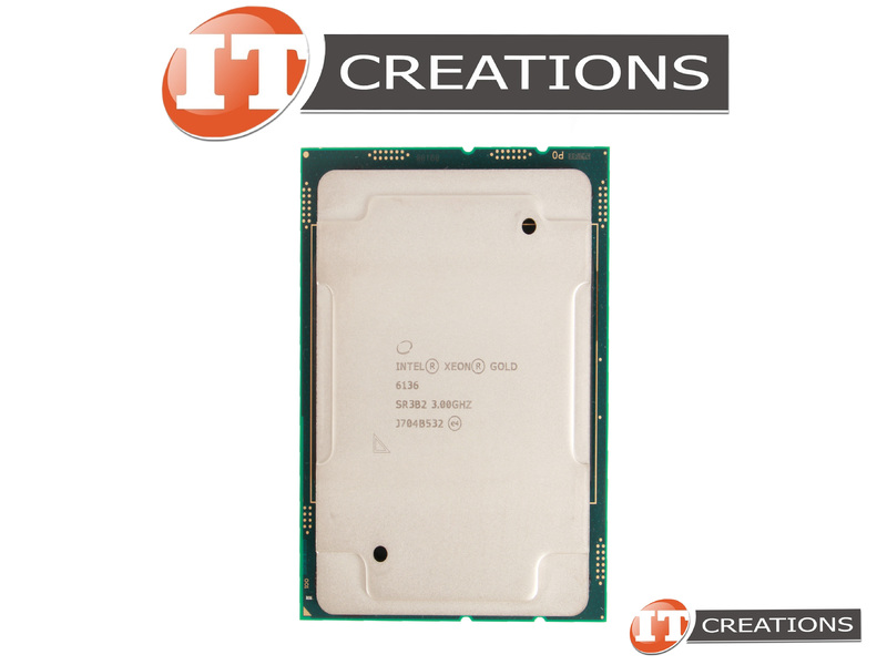 SR3B2 - Used - INTEL XEON GOLD 12 CORE PROCESSOR 6136 3.00GHZ 24.75MB L3 CACHE TDP 150W ...