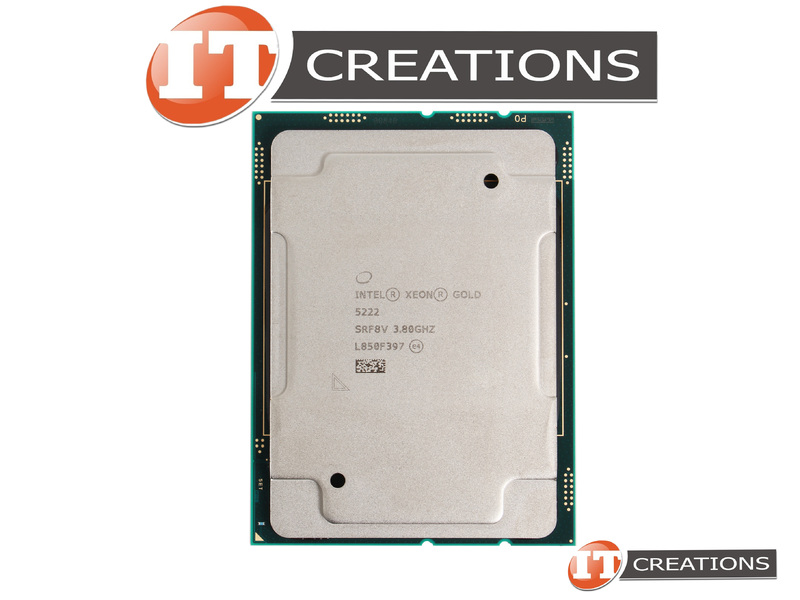 SRF8V - New - Intel Xeon Gold Quad Core Processor 5222 3.80GHZ Base / 3 ...